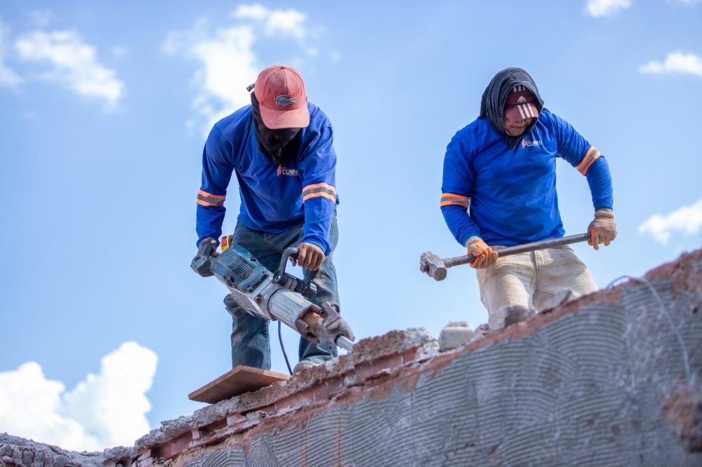 CONFIRA O ANDAMENTO DA CONSTRUÇÃO DA ESF 5 NA VILA UNIÃO - Prefeitura ...